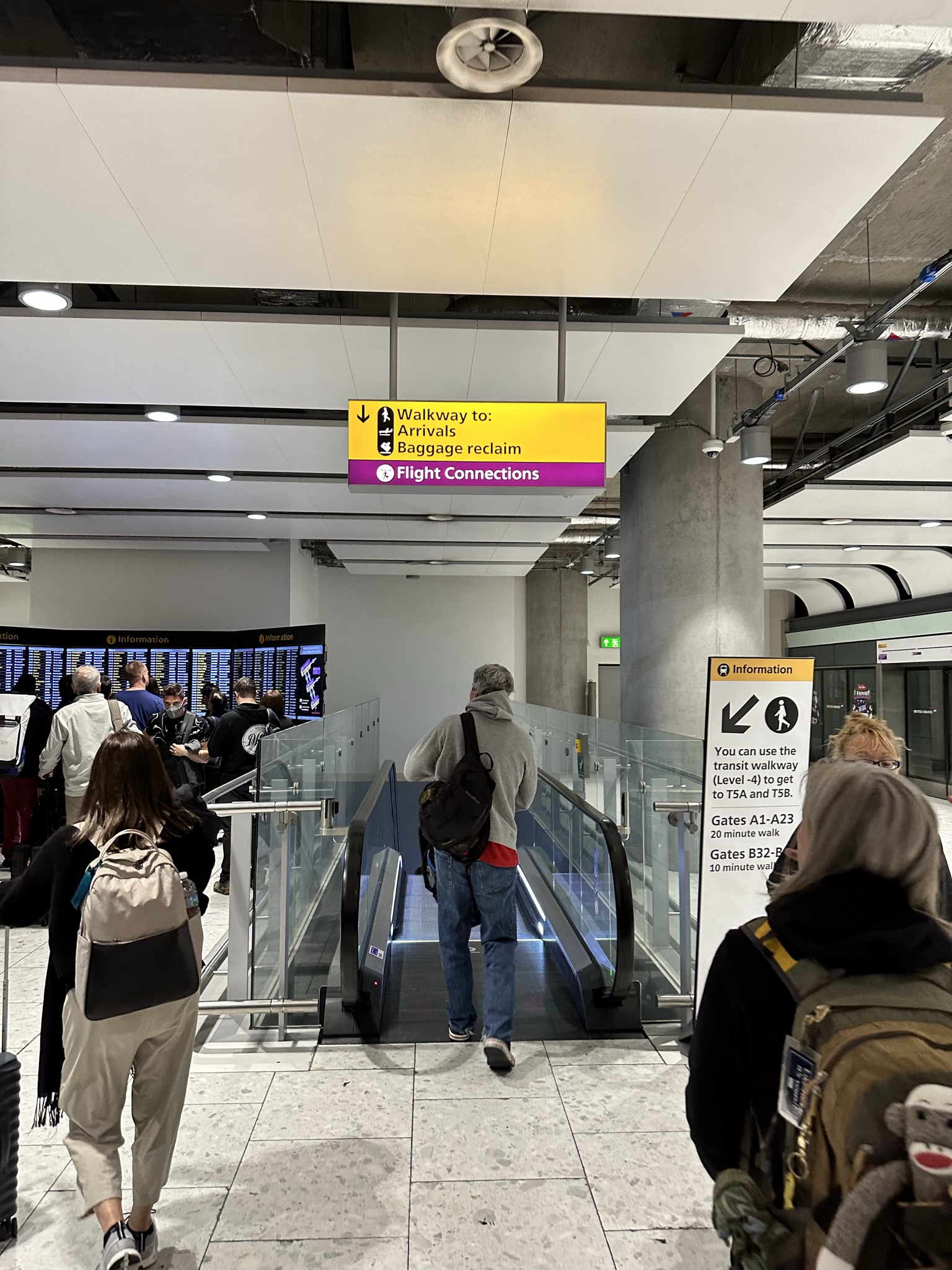 Photographer's Travels : Little known tunnels of Heathrow T5
